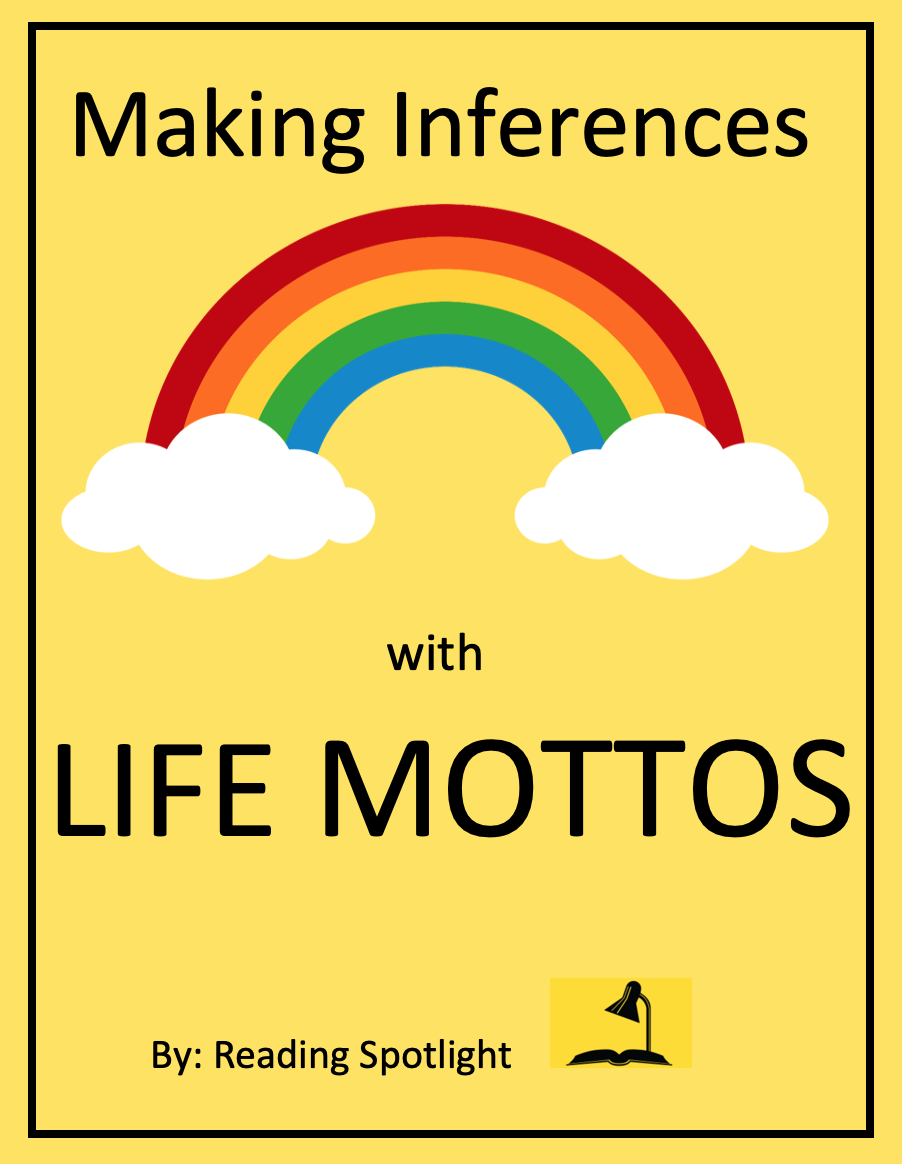 LANGUAGE ARTS LESSON–Making Inferences with Life Mottos – The Best of ...