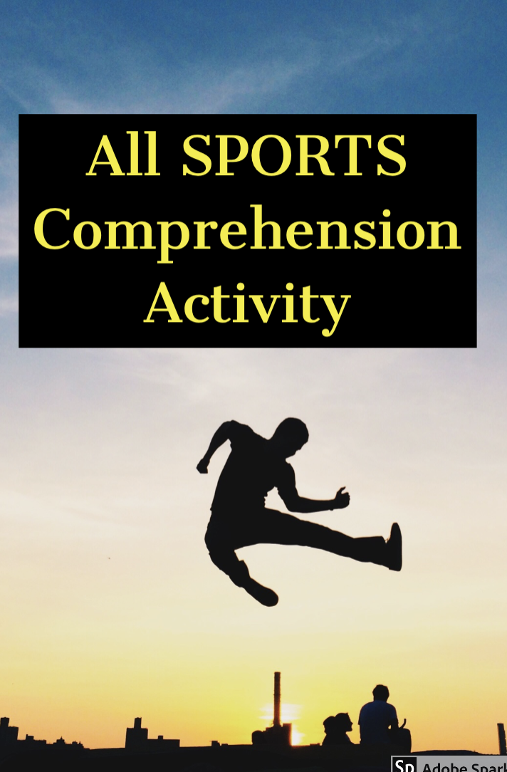 ALL Sports Comprehension Activity – The Best of Teacher Entrepreneurs ...