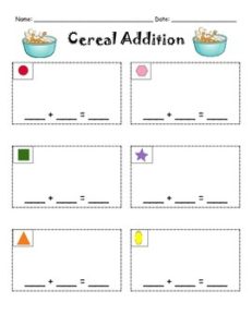 FREE MATH LESSON – “Cereal Addition and Subtraction” – The Best of ...