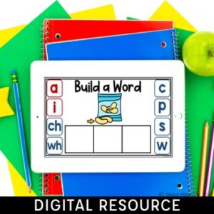 FREE LANGUAGE ARTS LESSON – “Consonant Digraphs Build a Word Digital ...