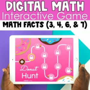 FREE MATH LESSON – “Math Facts Interactive Game – Digital Math Fact ...