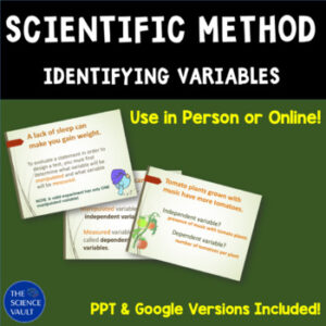 FREE SCIENCE LESSON – “Scientific Method: Identifying Independent ...