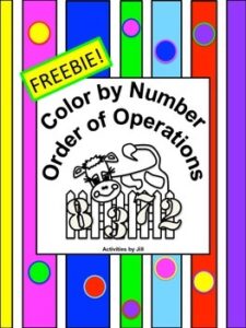 Order-of-Operations-Color-by-Number – The Best of Teacher Entrepreneurs ...