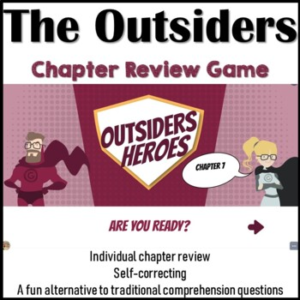 The Outsiders Chapter 7 Review Game – The Best of Teacher Entrepreneurs ...