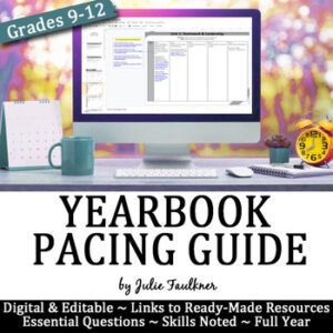FREE LANGUAGE ARTS LESSON – “Yearbook Pacing Guide, Curriculum Map ...