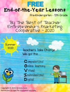 4th Grade – The Best of Teacher Entrepreneurs Marketing Cooperative